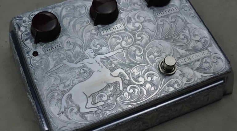 Klon Centaur Engraved Aluminium