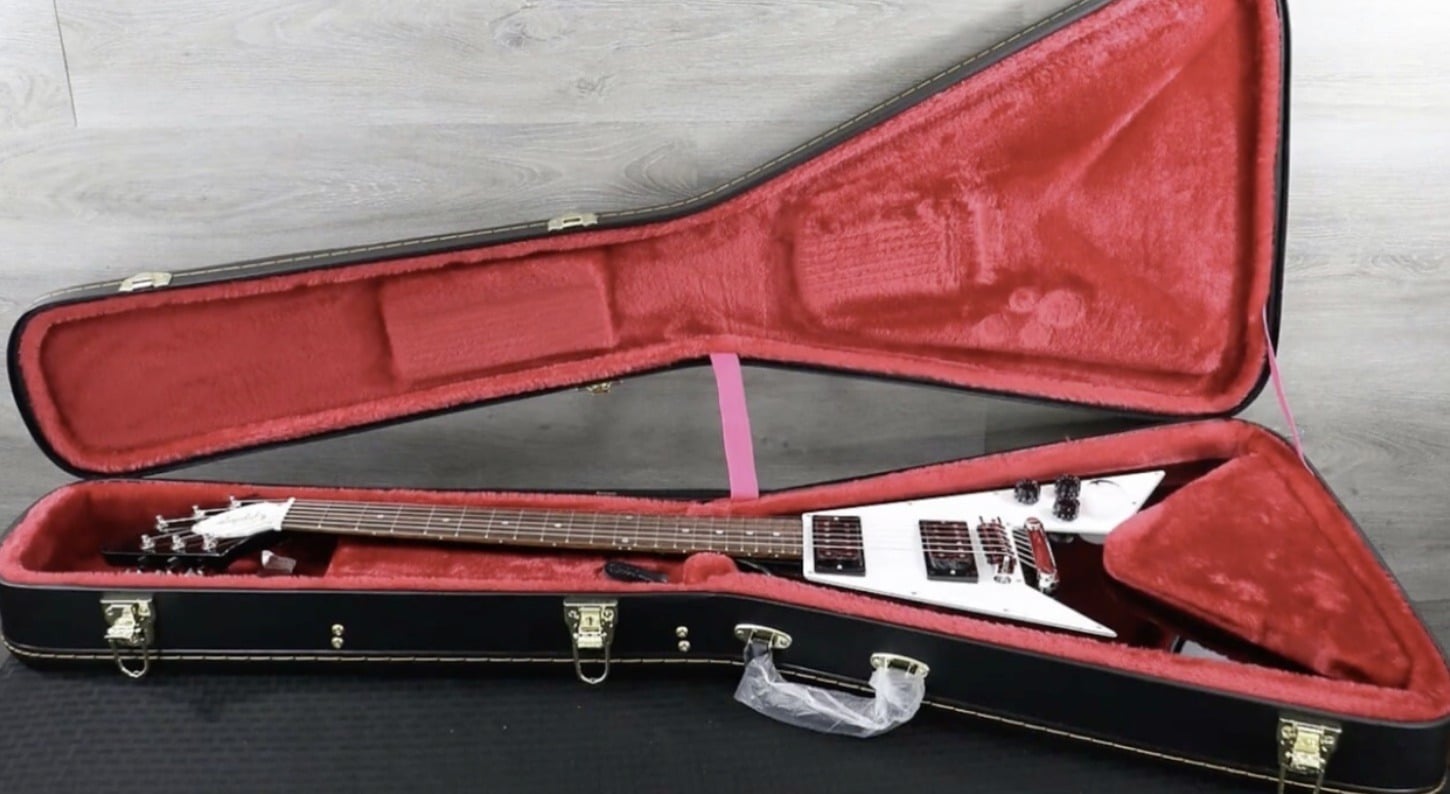 Epiphone Kirk Hammett 1979 Flying V - Guitar Bomb