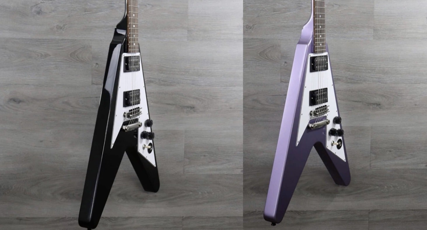 Epiphone Kirk Hammett 1979 Flying V - Guitar Bomb