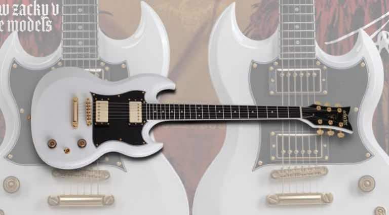 Schecter ZV-H6LLYW66D: Zacky Vengeance Signature Guitar Unveiled ...