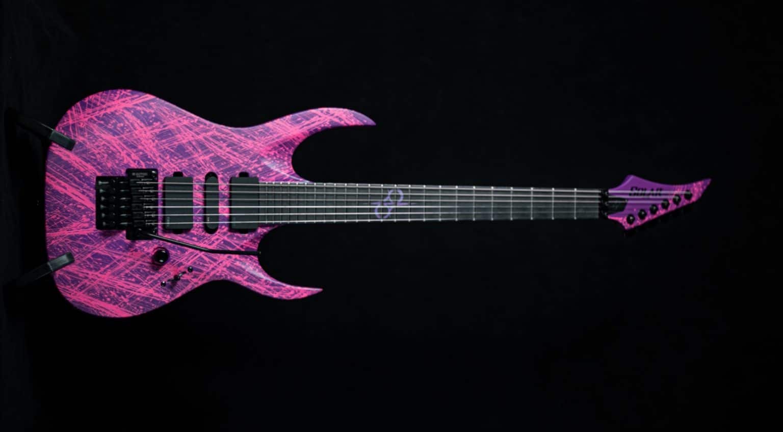 Silas Fernandes Unleashes Hot Pink Solar A1.6 Cannibalismo - Guitar Bomb