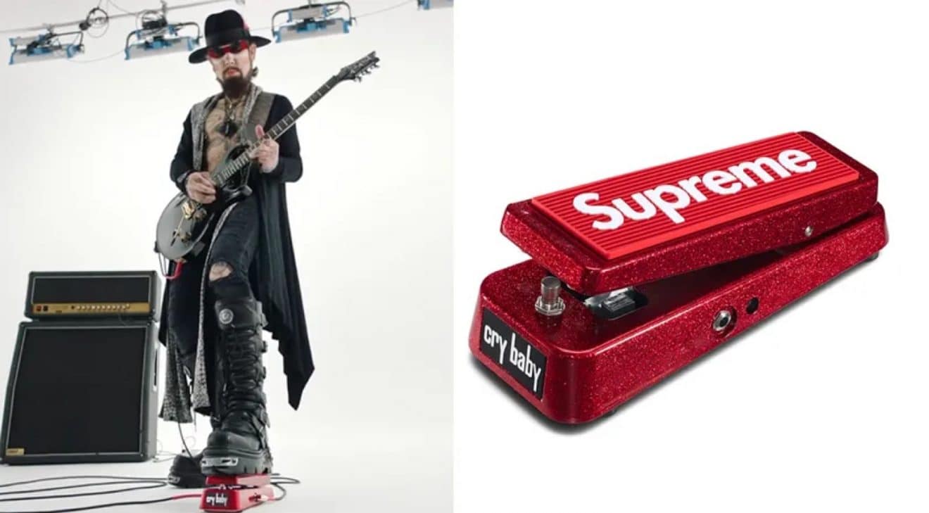Dave Navarro Unveils Supreme Cry Baby Wah Pedal: Style Meets Sound ...