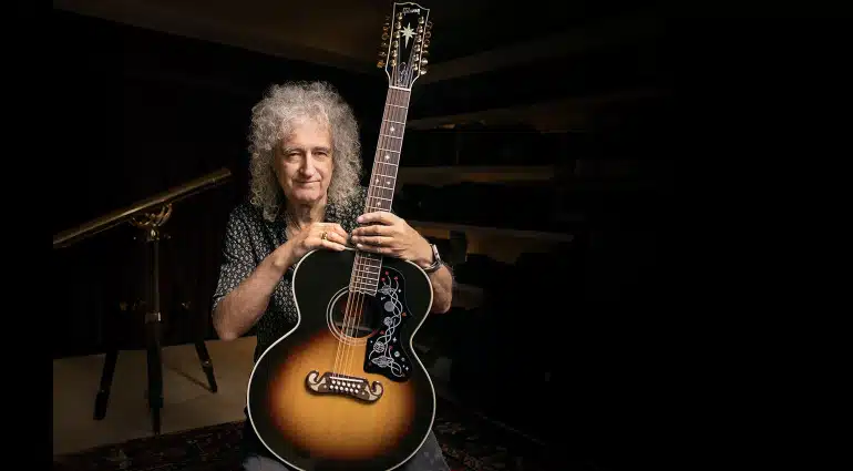 Gibson Brian May SJ-200 12-String Limited Edition Acoustic Guitar - £ ...